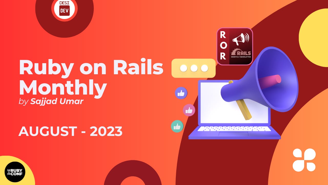 Ruby On Rails August 2023 By Sajjad Umar