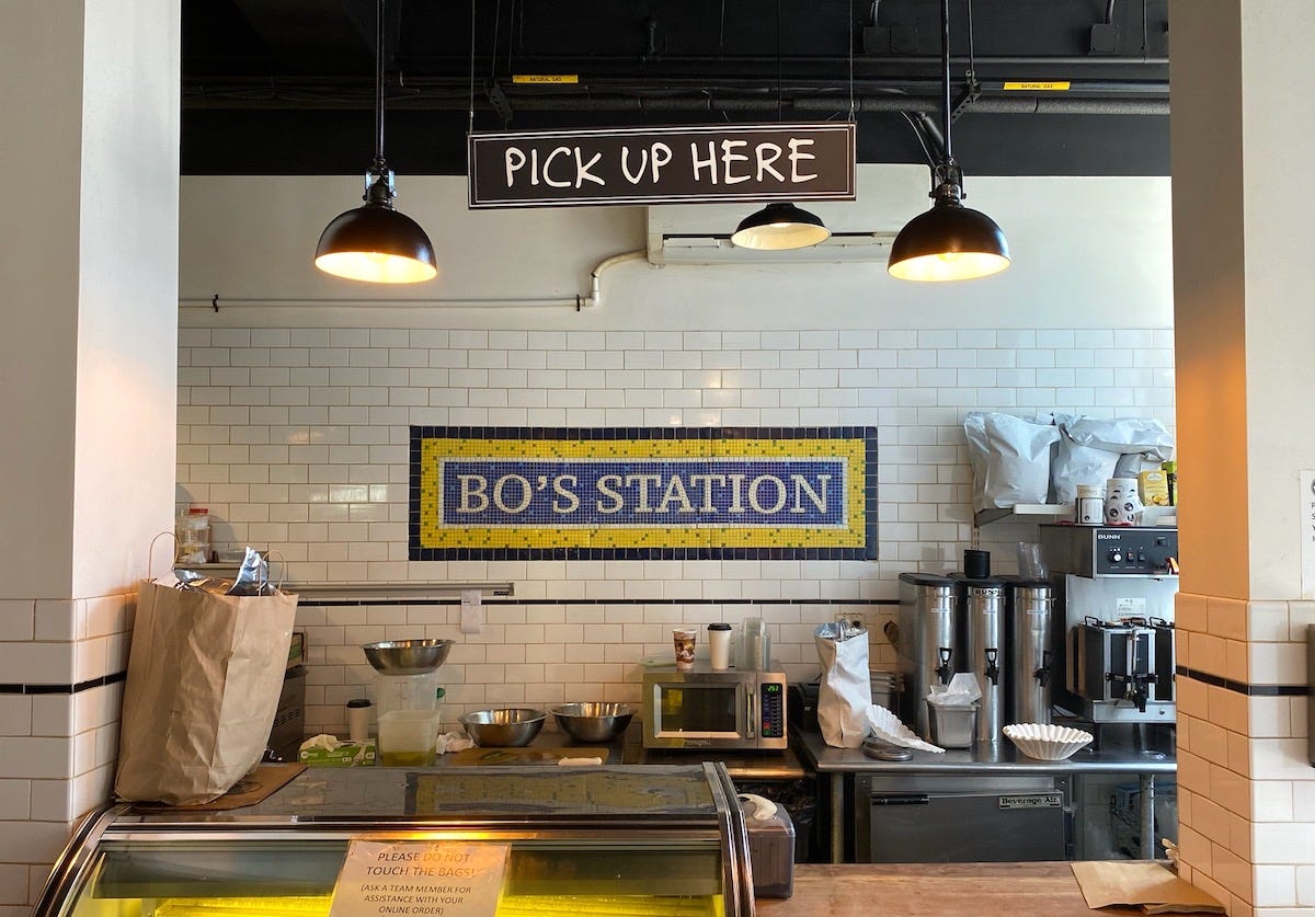Can I get a good New York bagel at... BO's Bagels