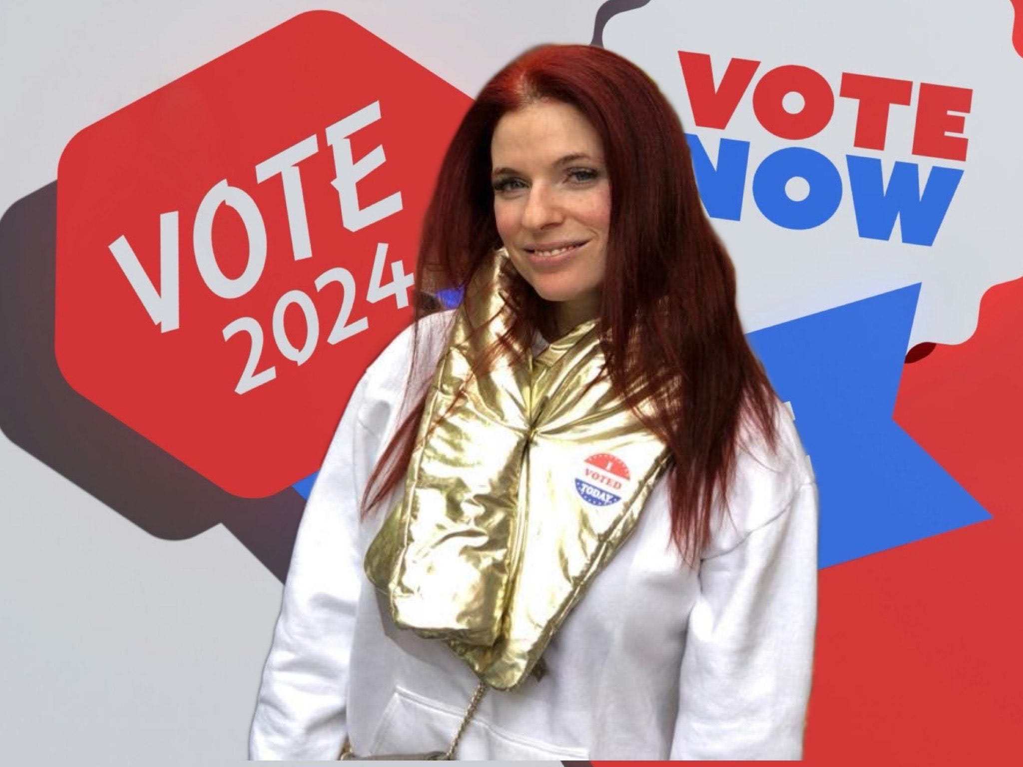 I am Alive and I Voted - by Jennifer Shahade