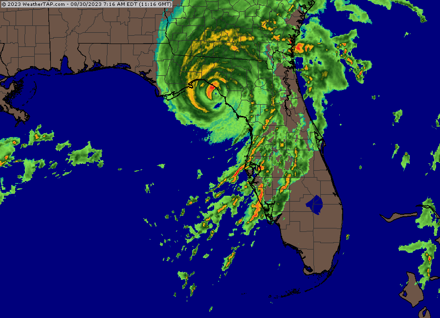 WeatherTiger's Hurricane Idalia Landfall Live Blog [Final Post: 11:30 a.m.]