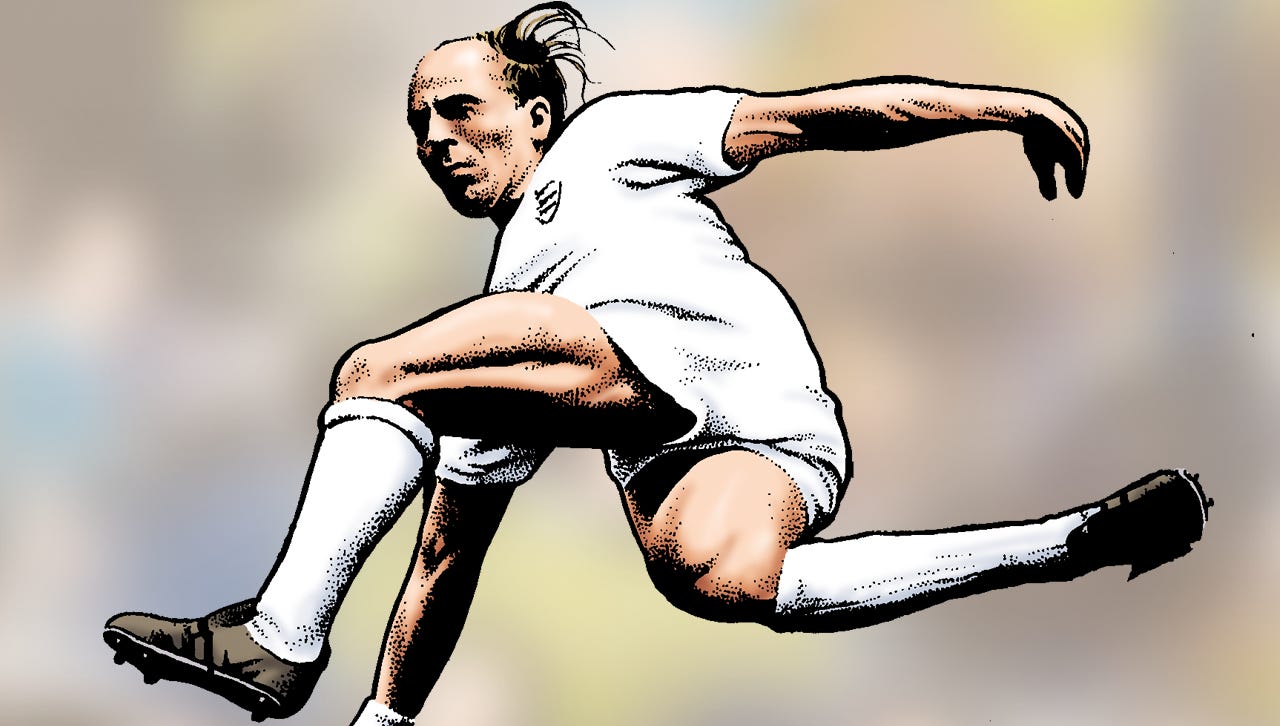 The time cartoonist Steve McGarry tried to tickle Bobby Charlton