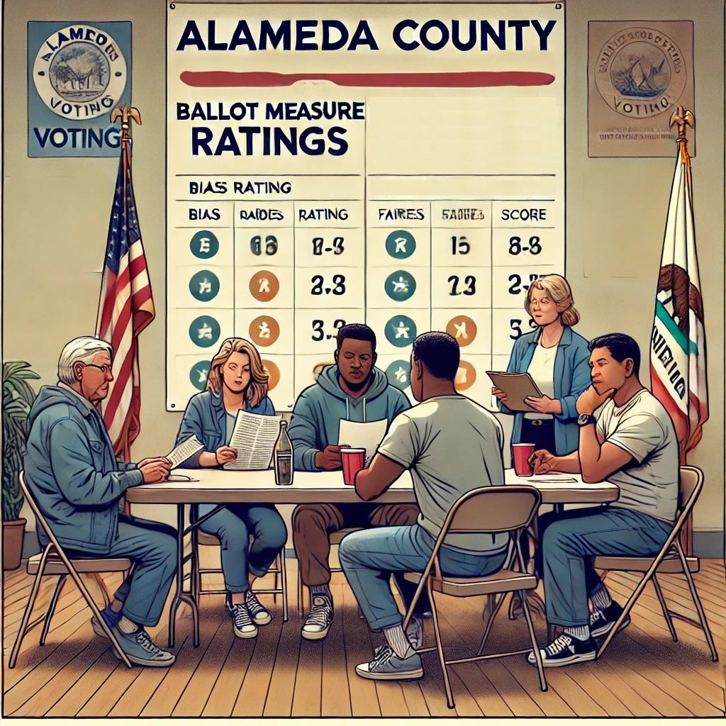Most ballot measure questions in Alameda County are biased