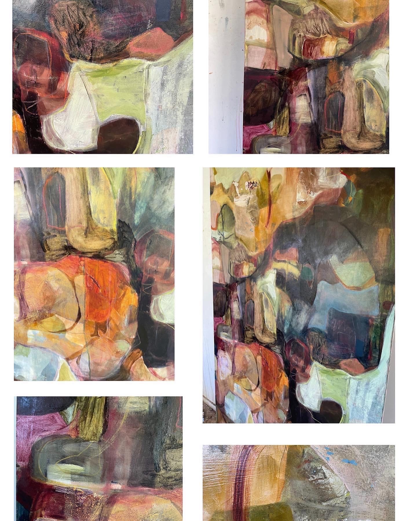 Nicola Bennett, abstract artist - by Amy Allen