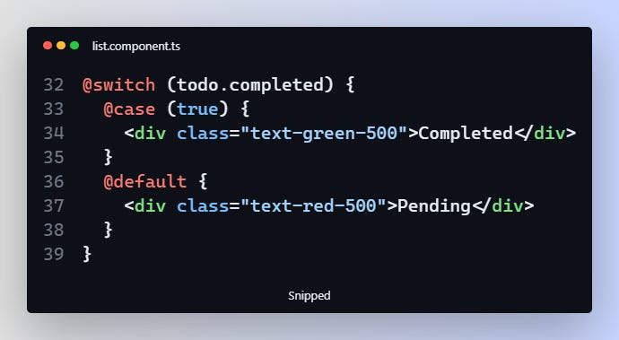 A deep dive into new control flow syntax for Angular (17)