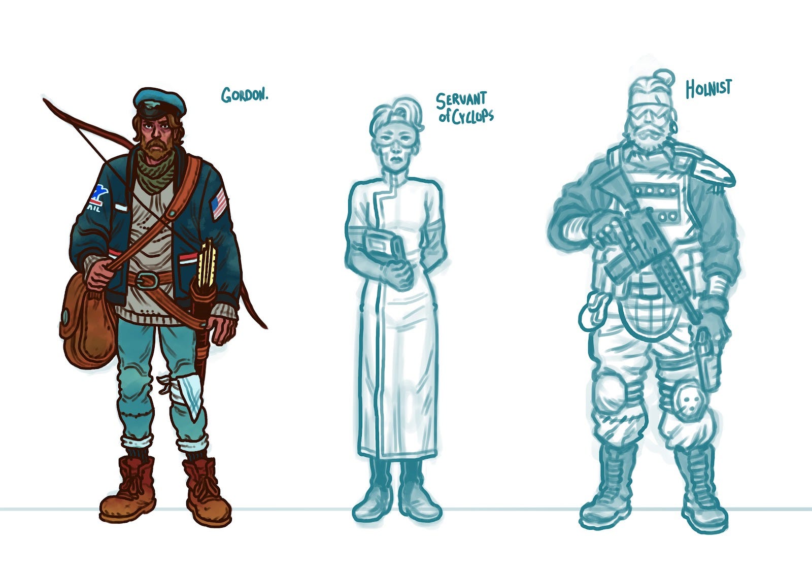 My Pitch to Turn The Postman Into a Graphic Novel