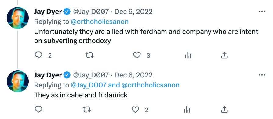 Jay Dyer and the "Psy Op" to Subvert Orthodox Christianity in America