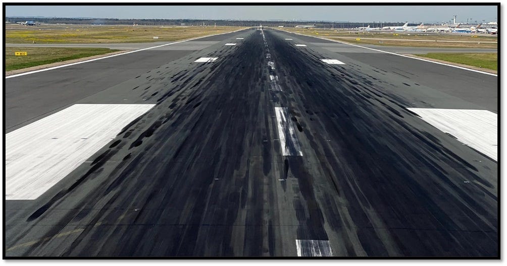 The Hidden Danger on the Runway: Rubber Reverted Hydroplaning