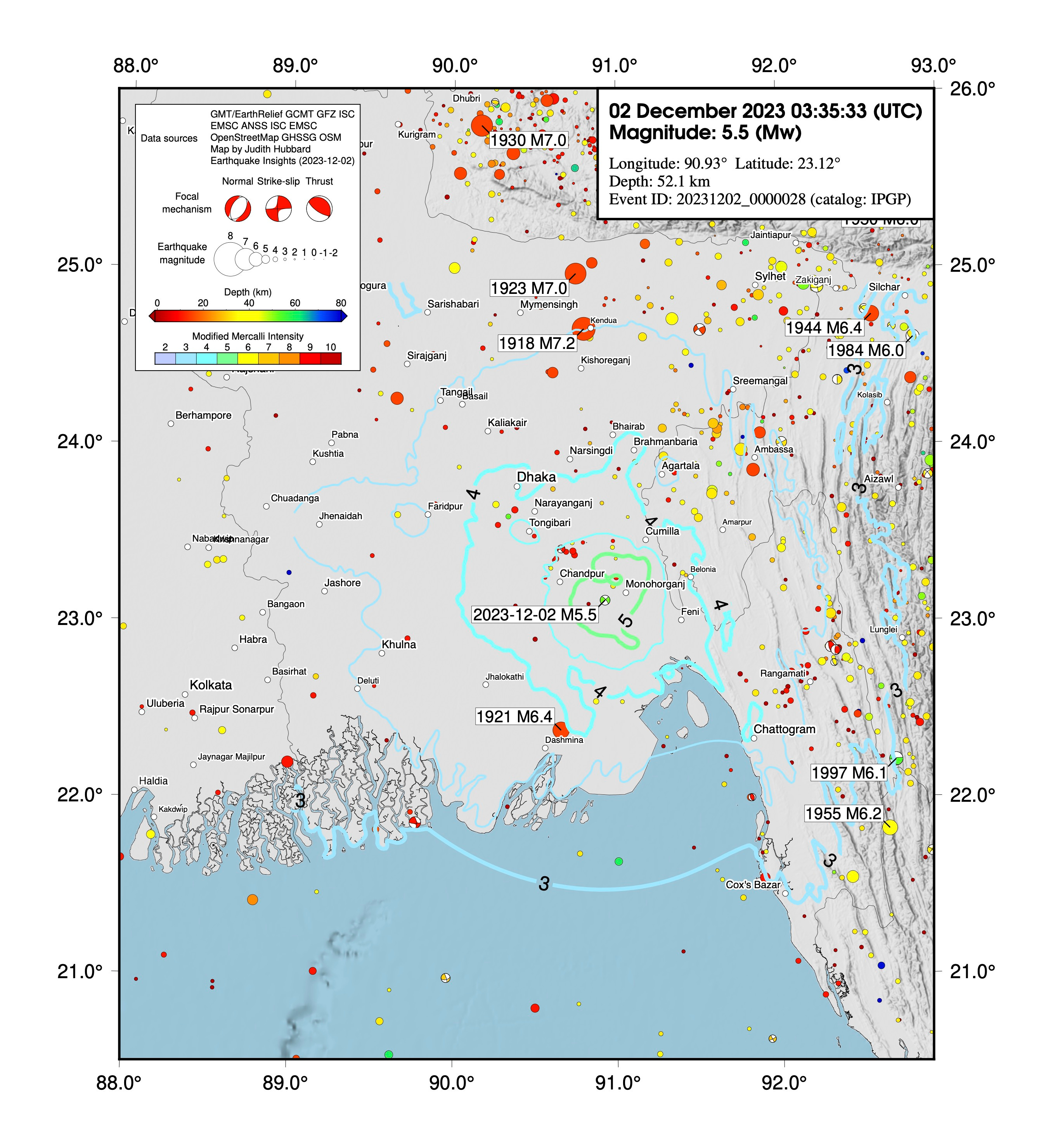 M5.5 earthquake felt across Bangladesh