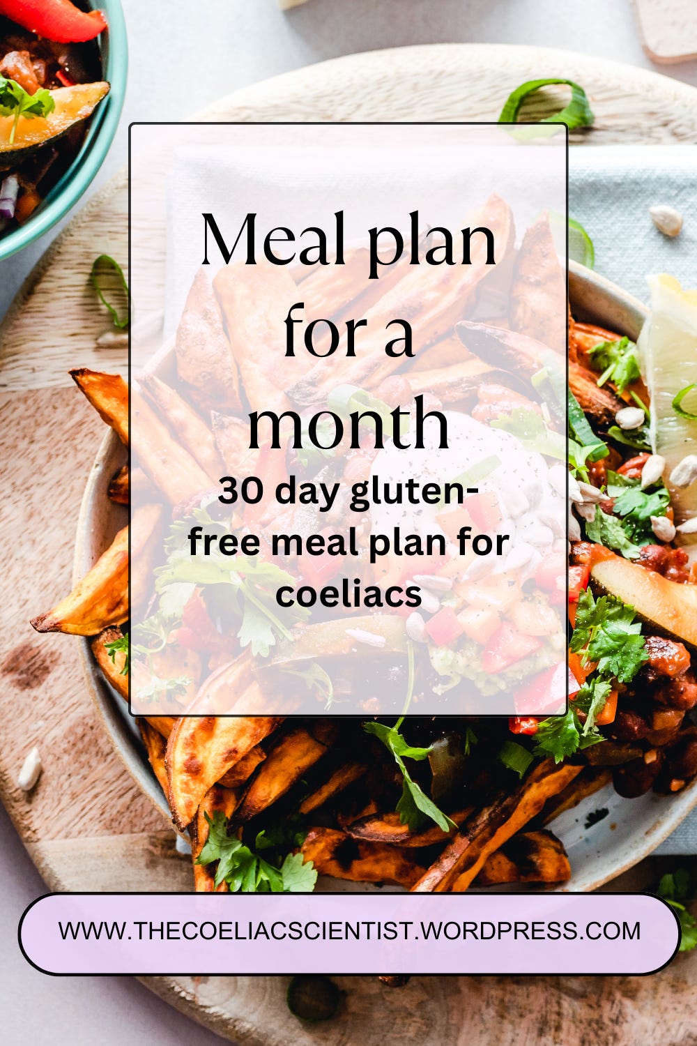 How to plan a month of meals - and all gluten-free