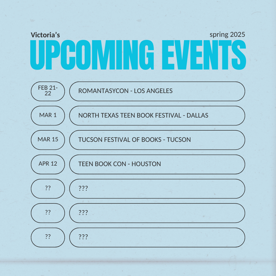 Happy 2025! - by Victoria Aveyard - Victoria’s Substack