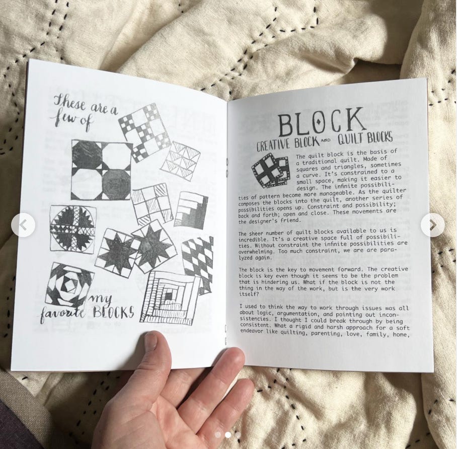 May Quilty Secrets - Pelican Quilts