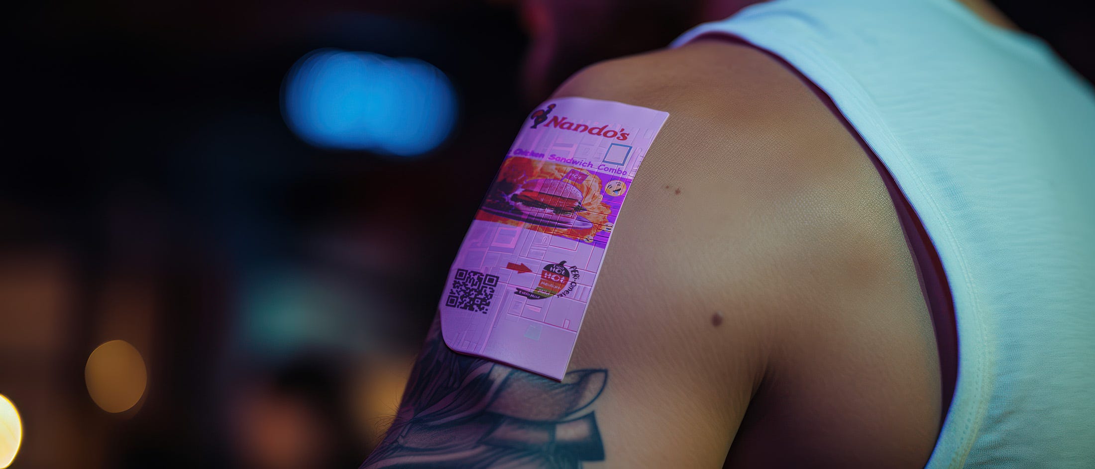 Nando's Party Hardy Combo Patch - by Dré Labre