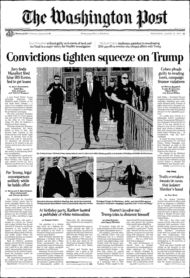 The Washington Post is collapsing, and only Donald Trump can save them