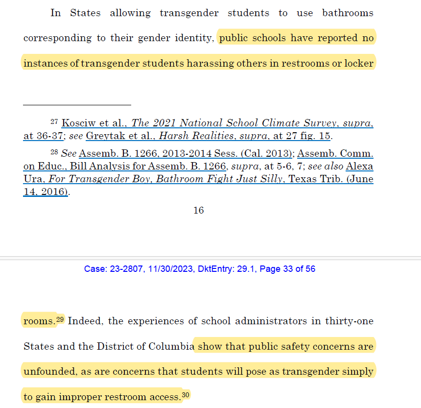 21 State AGs Sign Amicus Brief: No Negative Incidents From Trans People ...