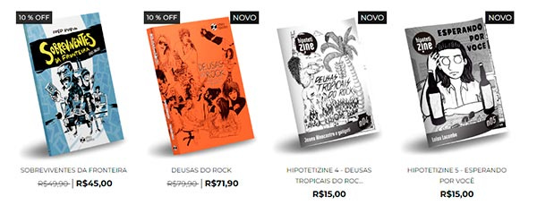 Catarse, eventos, novas HQs e mais - editora hipotética