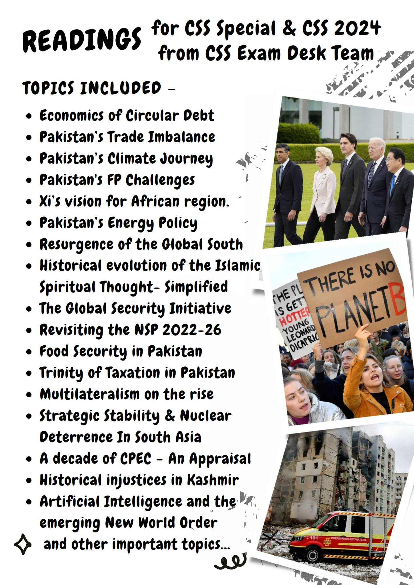 Readings for CSS 2023 (Special)/ 2024 exam – CSS Exam Desk