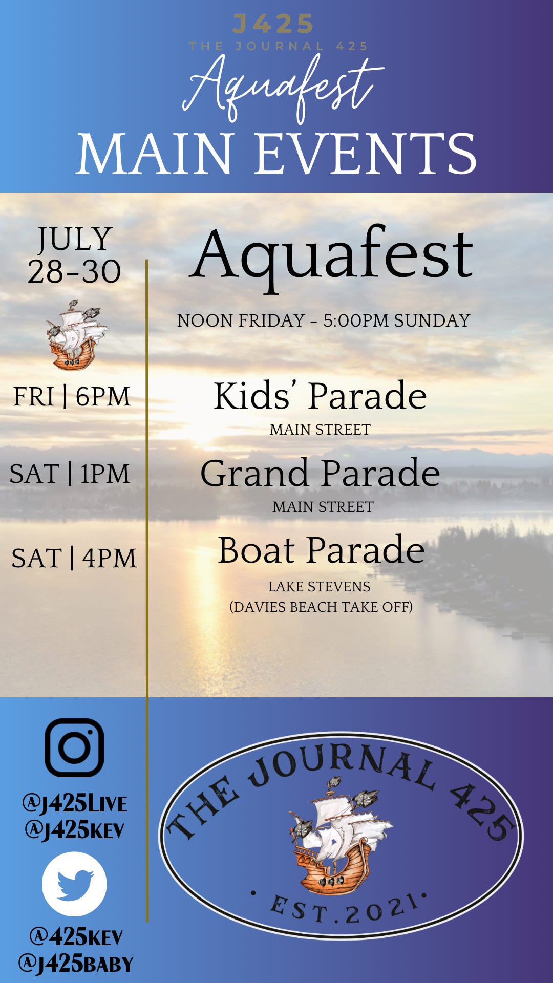 Aquafest Main Events: Kids, Grand & Boat Parades - by J425