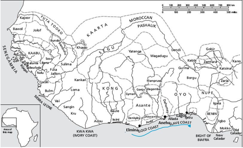 Seafaring, trade and travel in the African Atlantic. ca. 1100-1900.