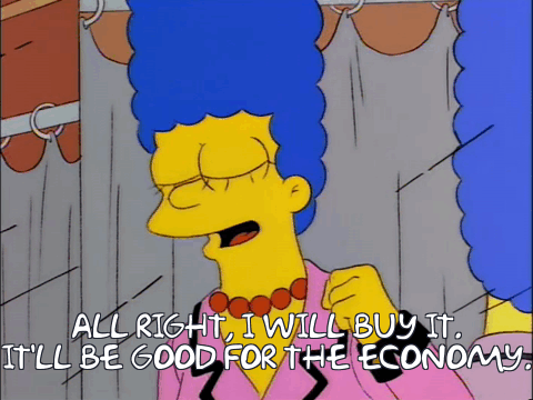 Marge Simpson and Buying Economic Growth - Ollie Clark
