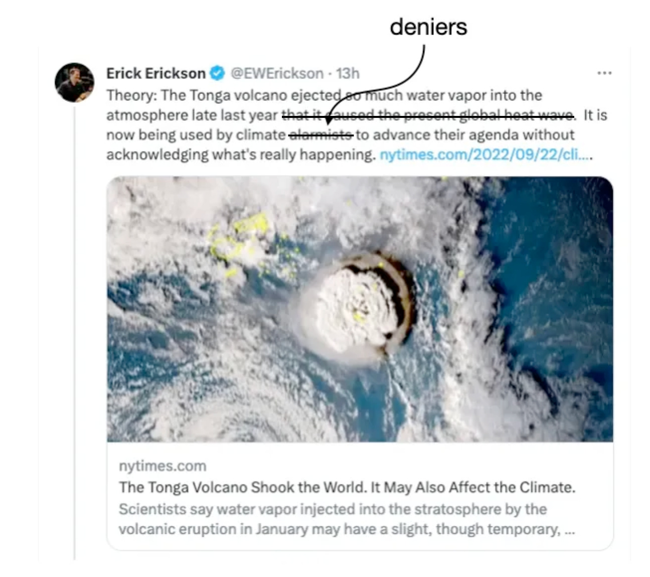 The climate impact of the Hunga-Tonga volcanic eruption