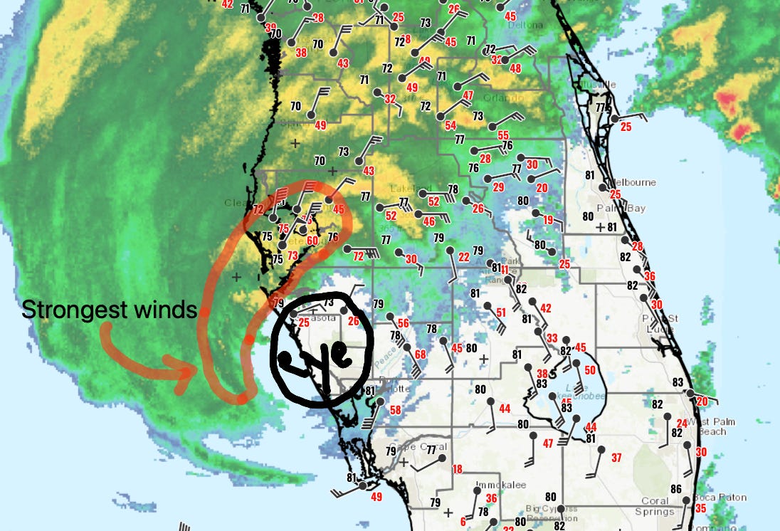 WeatherTiger's Hurricane Milton Landfall Live Blog [Last Post: 12:50 a.m.]