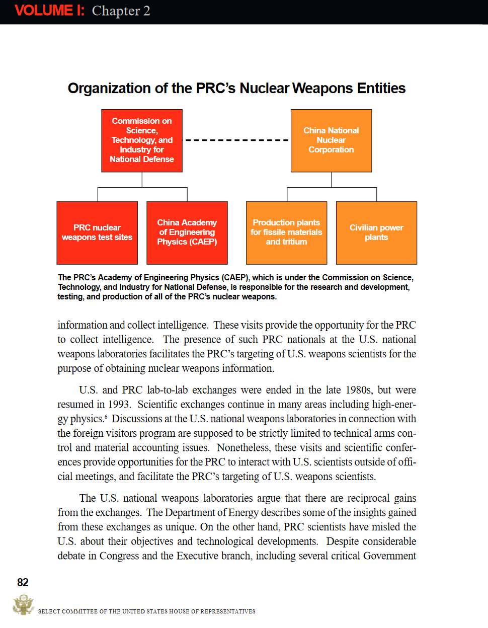 US House Of Representatives: PRC (Chinese) Theft Of U.S. Thermonuclear ...