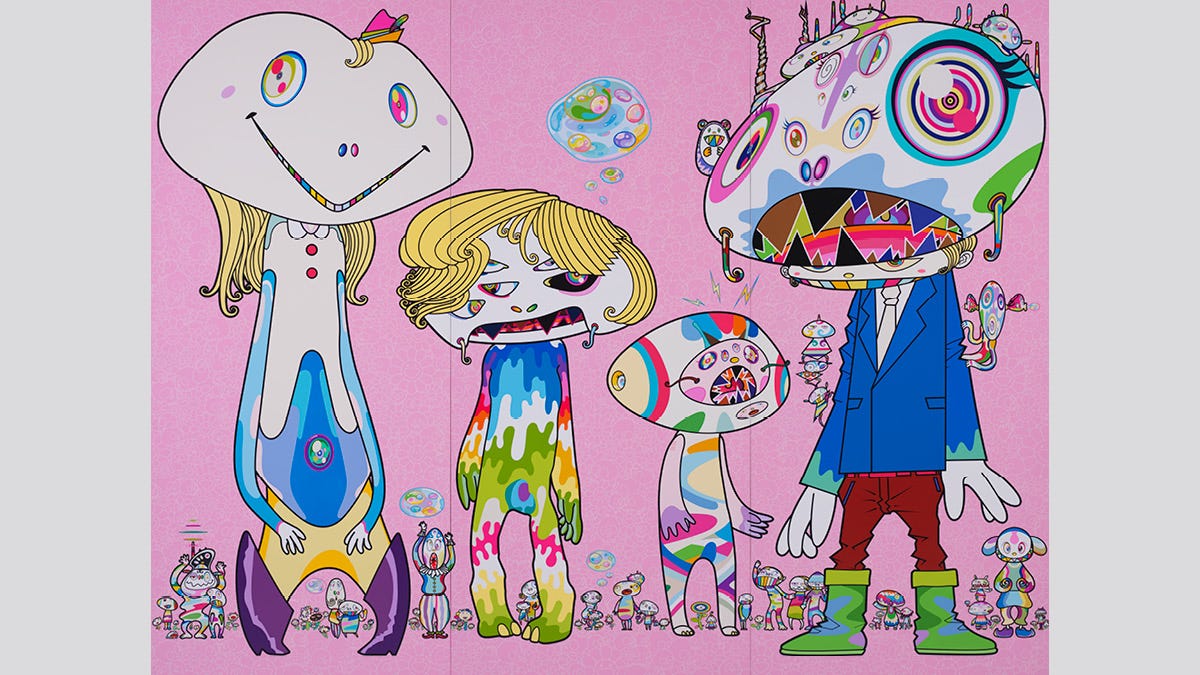 Unfamiliar People — Swelling of Monsterized Human Ego: Takashi Murakami ...