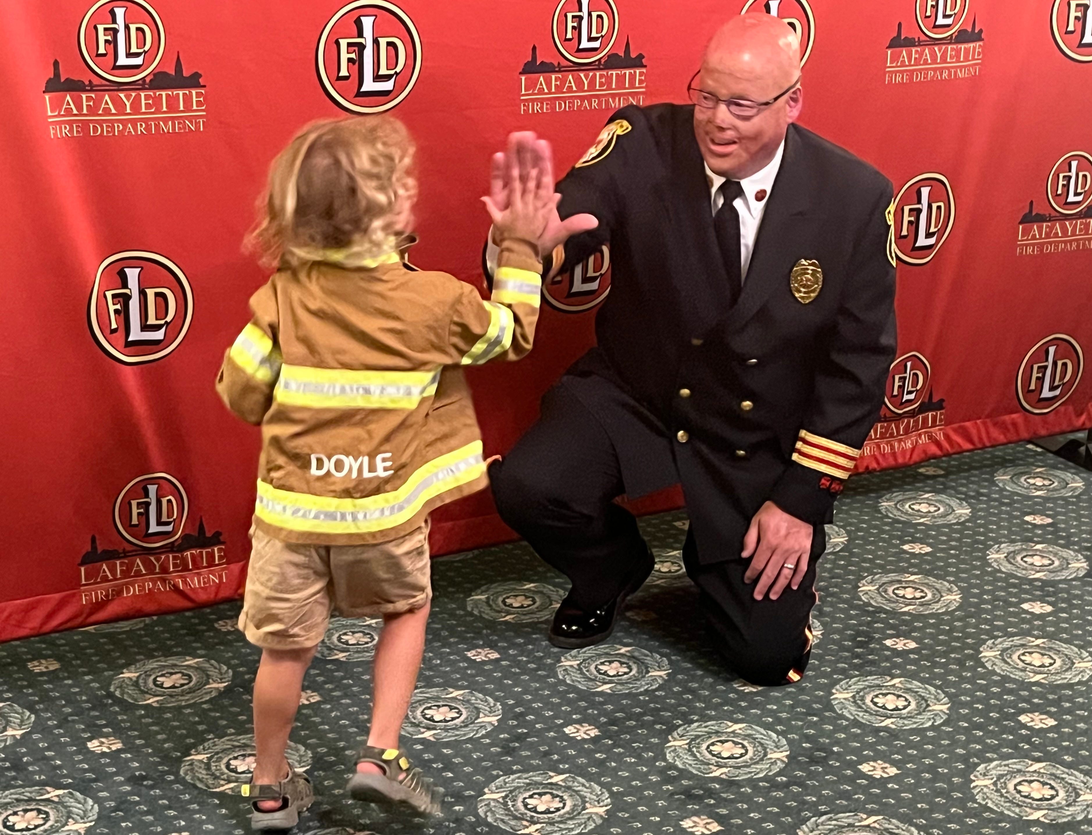 Alkire steps in as Lafayette’s new fire chief