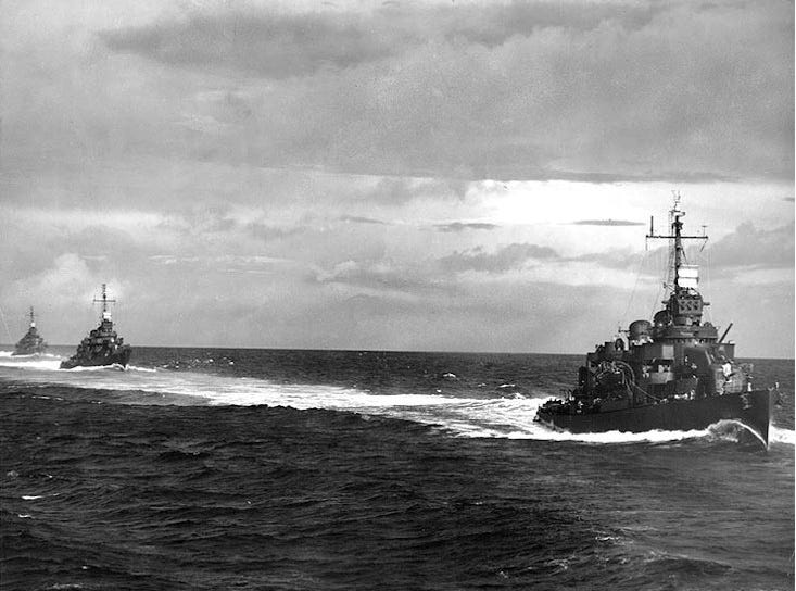 USN surprised at Battle of Vella Lavella