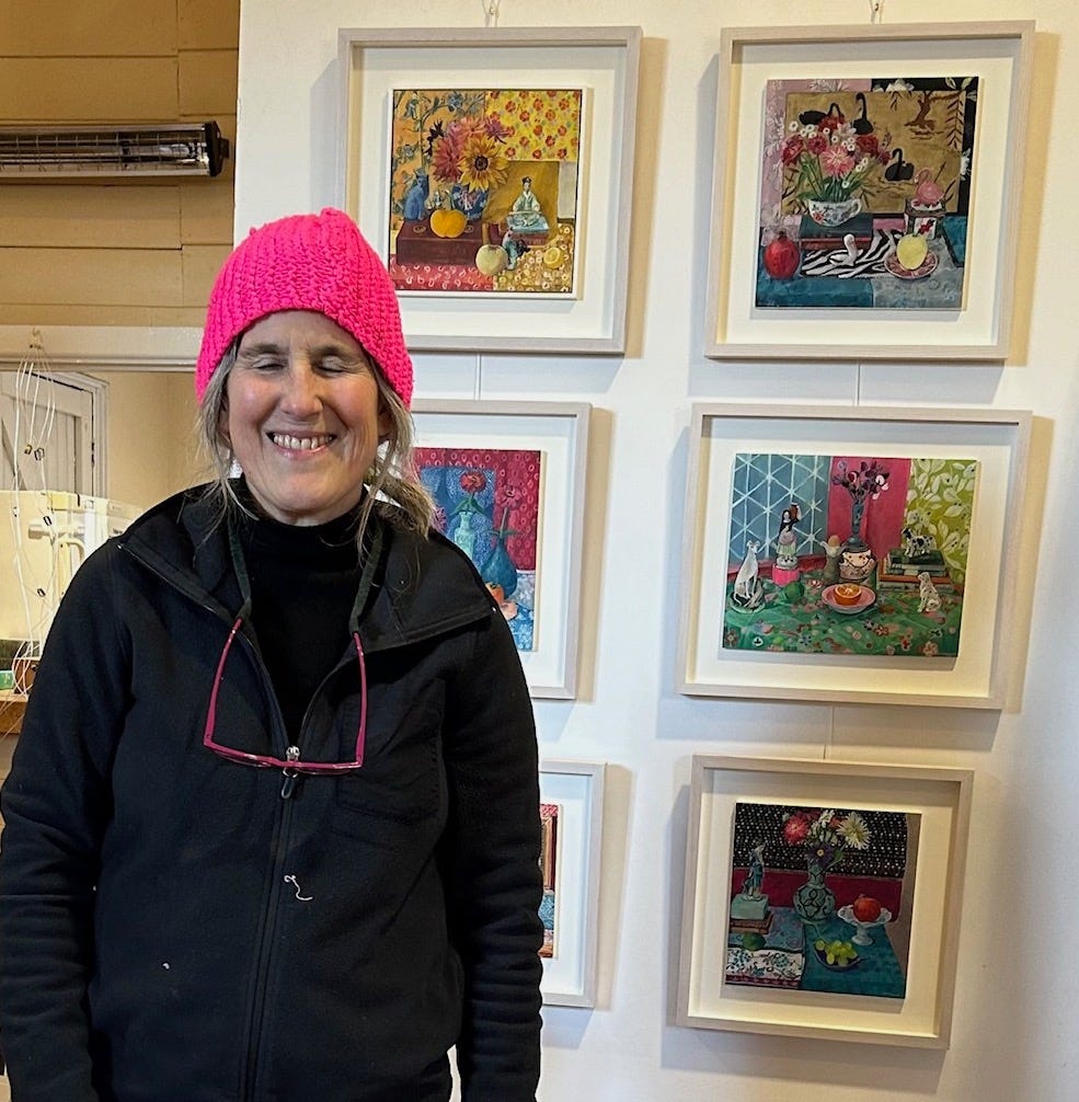 Still Life Lives! - by Lora Arbrador - Art Blotter Plus