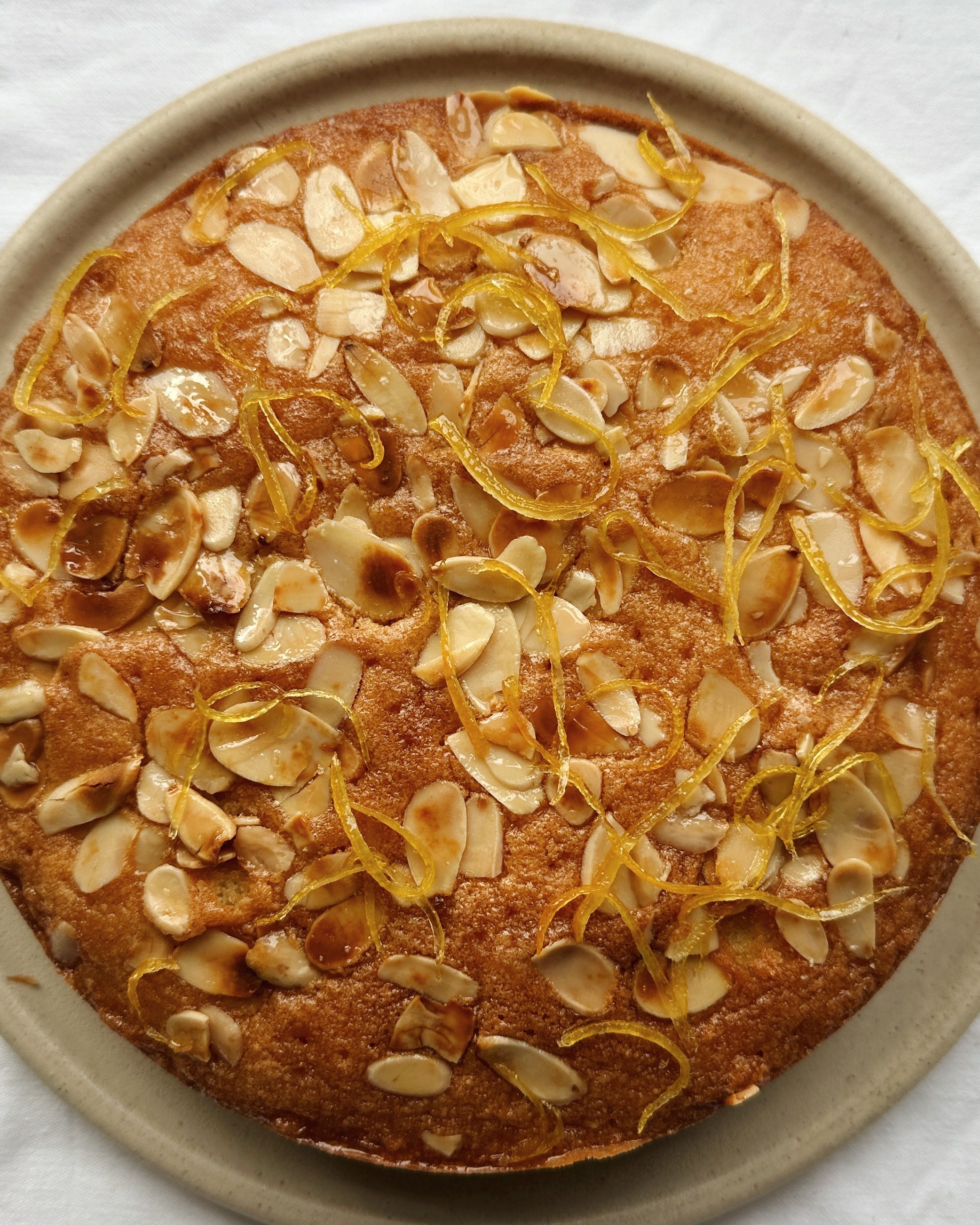 LEMON ALMOND CAKE - by Benjamina Ebuehi - Sweet Things