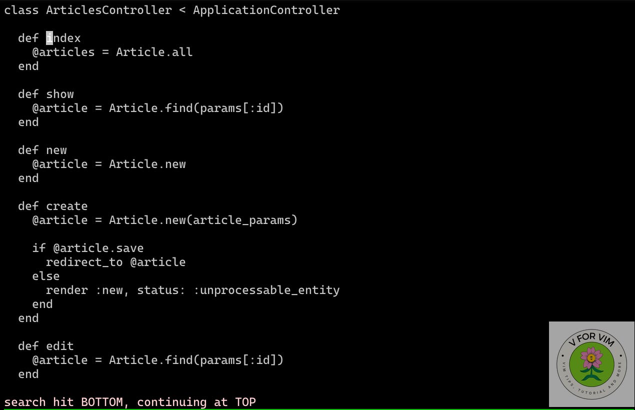 Vim Basic Searching Text By Ervinismu V For Vim
