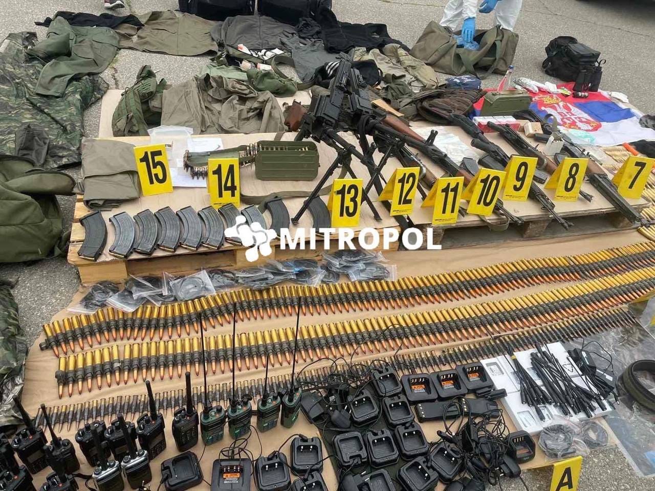 Analysis of Attack and Weapons Captured from Gun Battles in Banjska ...