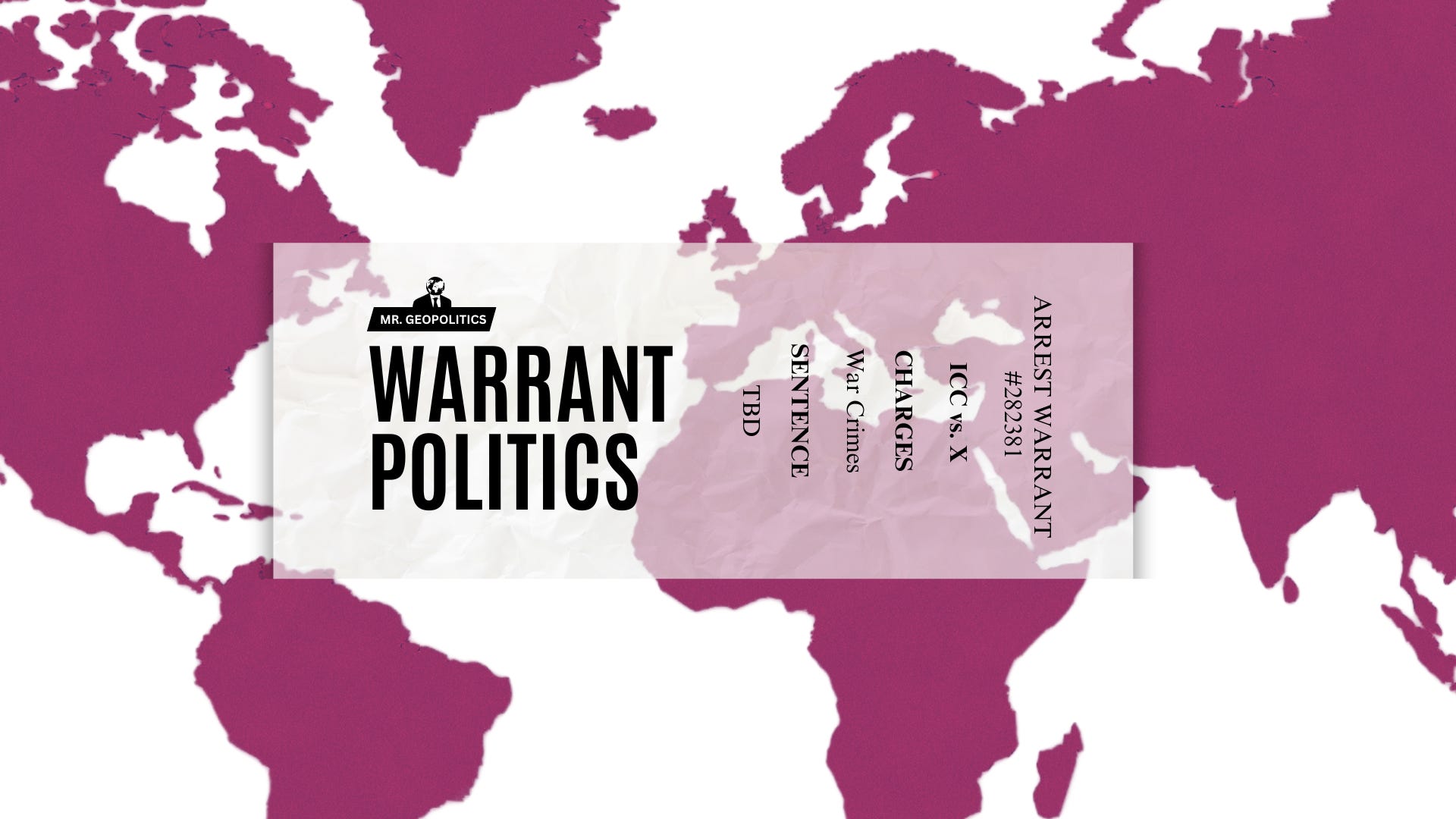 "Geolaw" Rises As ICC Issues Arrest Warrants