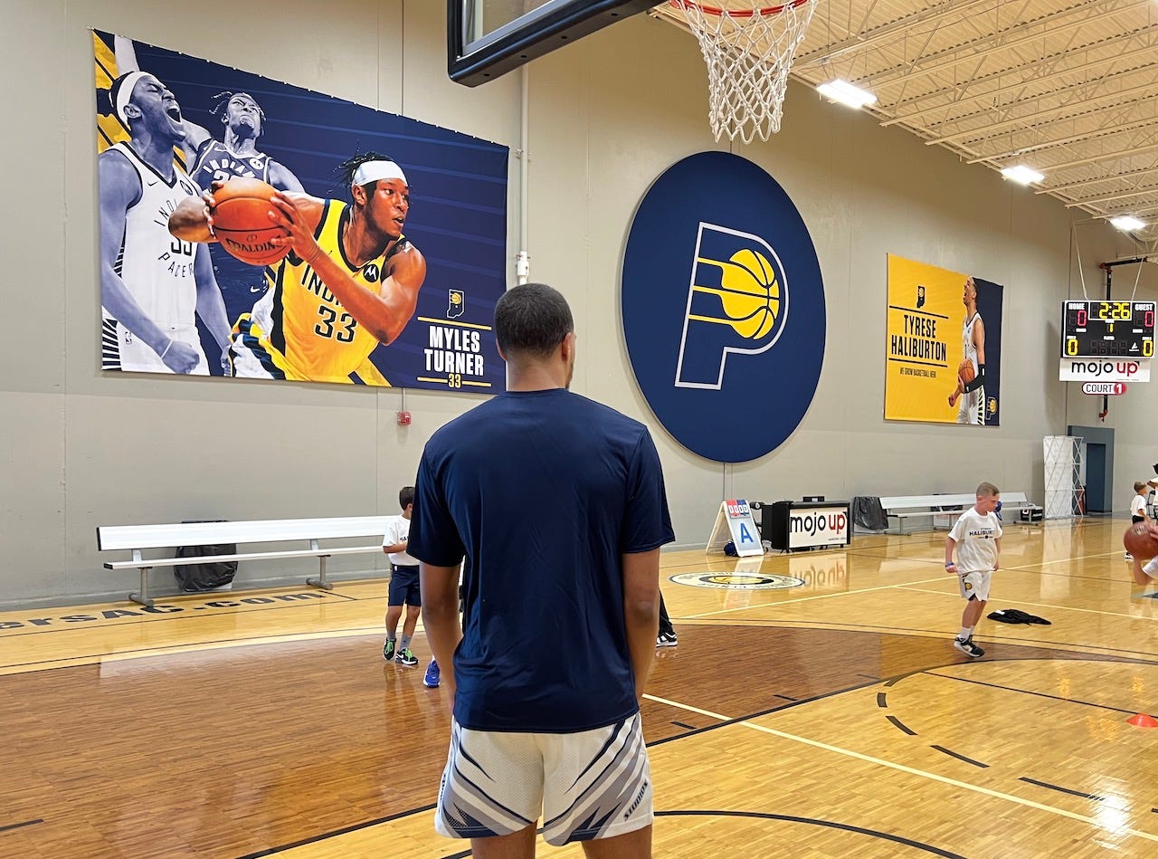 Pacers center Myles Turner returns to Indy to host first youth camp