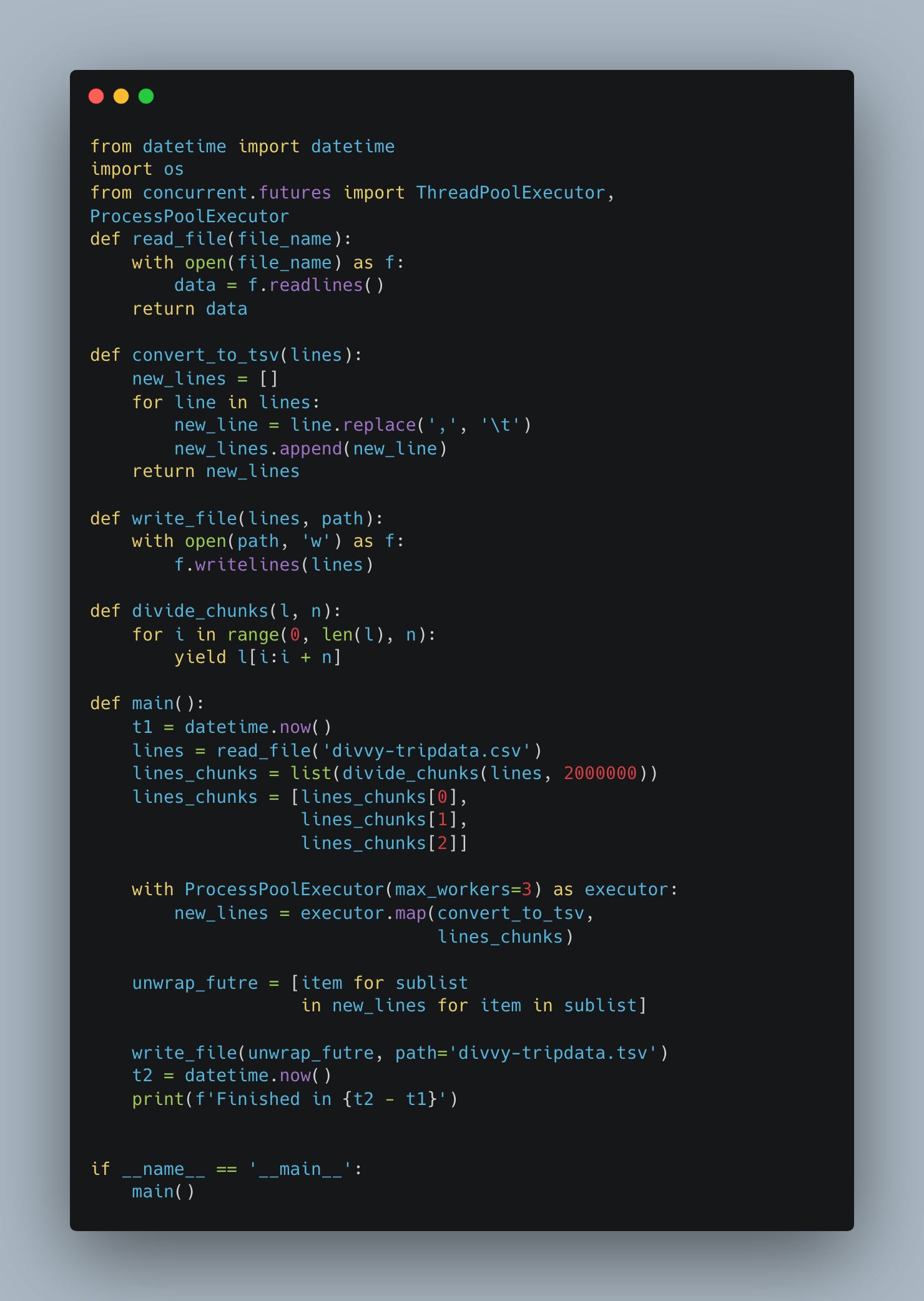 Rayon in Rust vs Python Process and Thread Pools.
