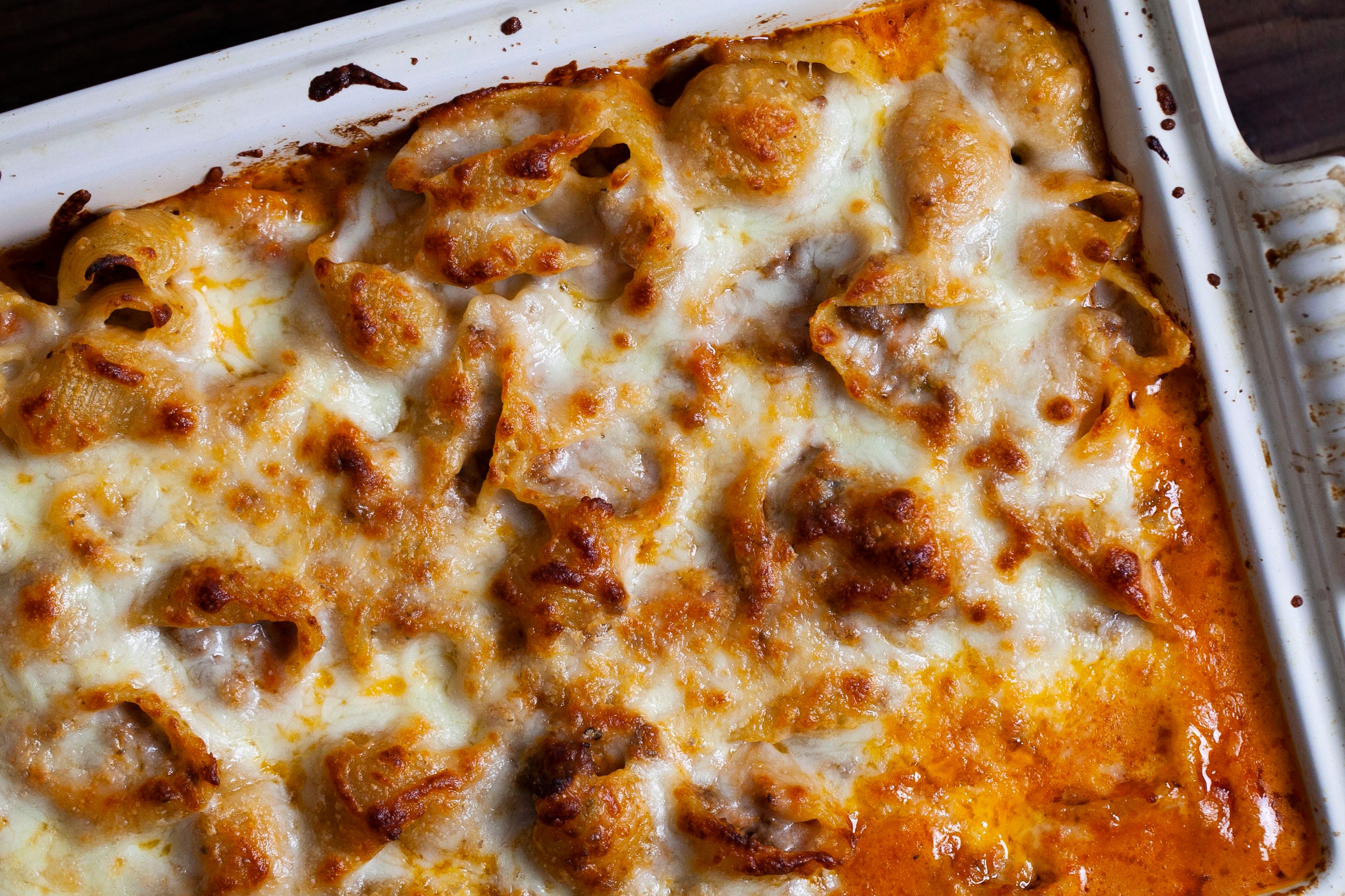 Cheesy Baked Bolognese - by Farideh Sadeghin