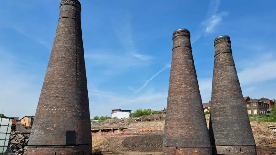 Walk Stoke's Remaining 47 Bottle Kilns