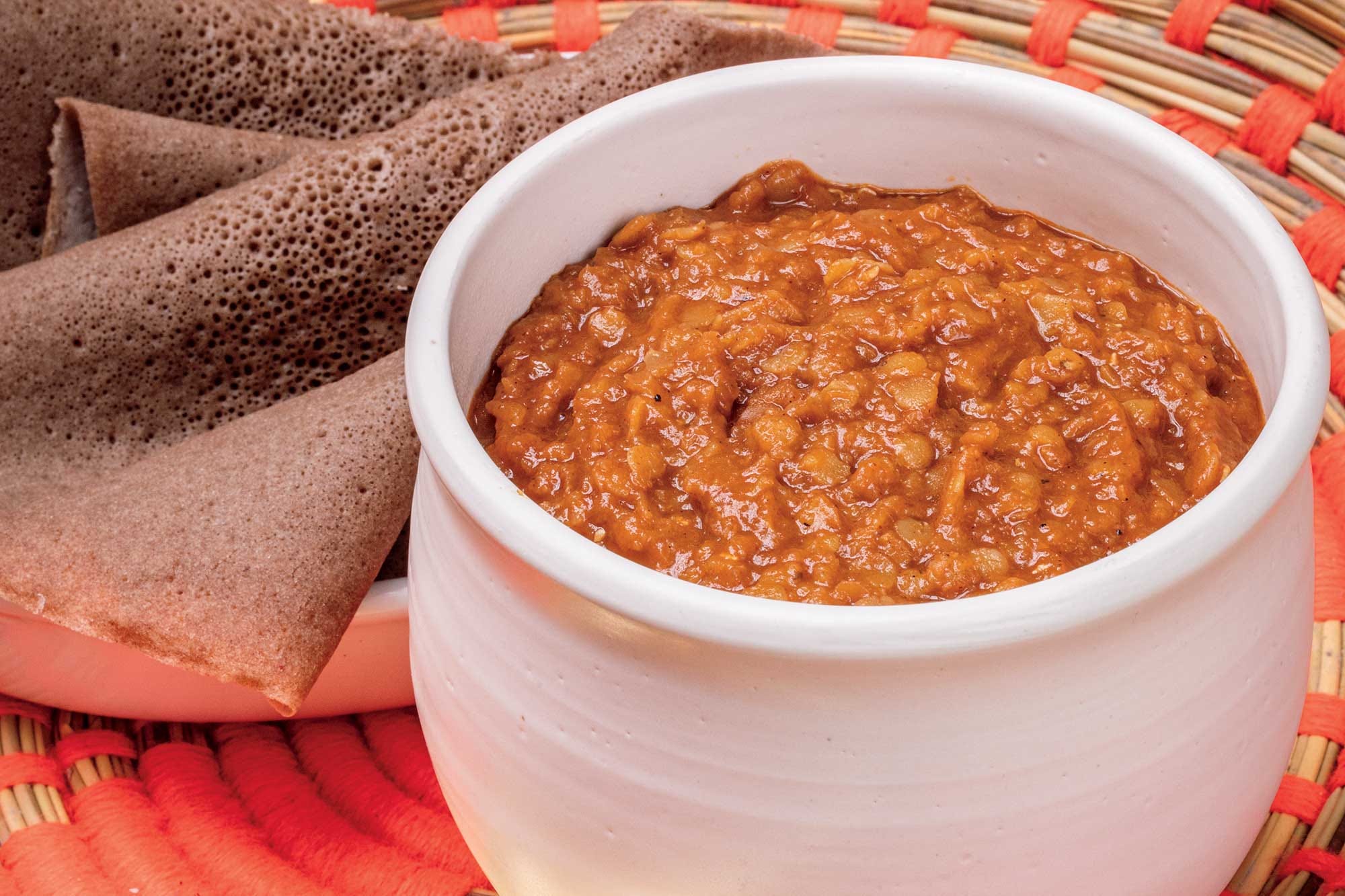 Messer Wot (Red Lentil Stew) - Cool Beans