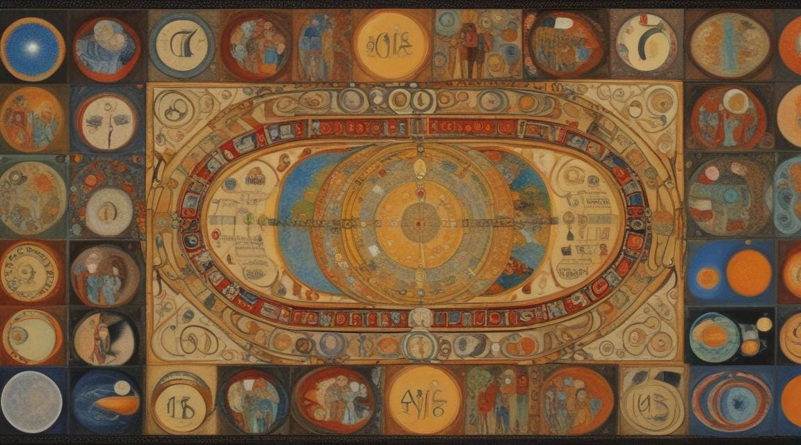 October 2024 Planetary Calendar - by Paula Lustemberg
