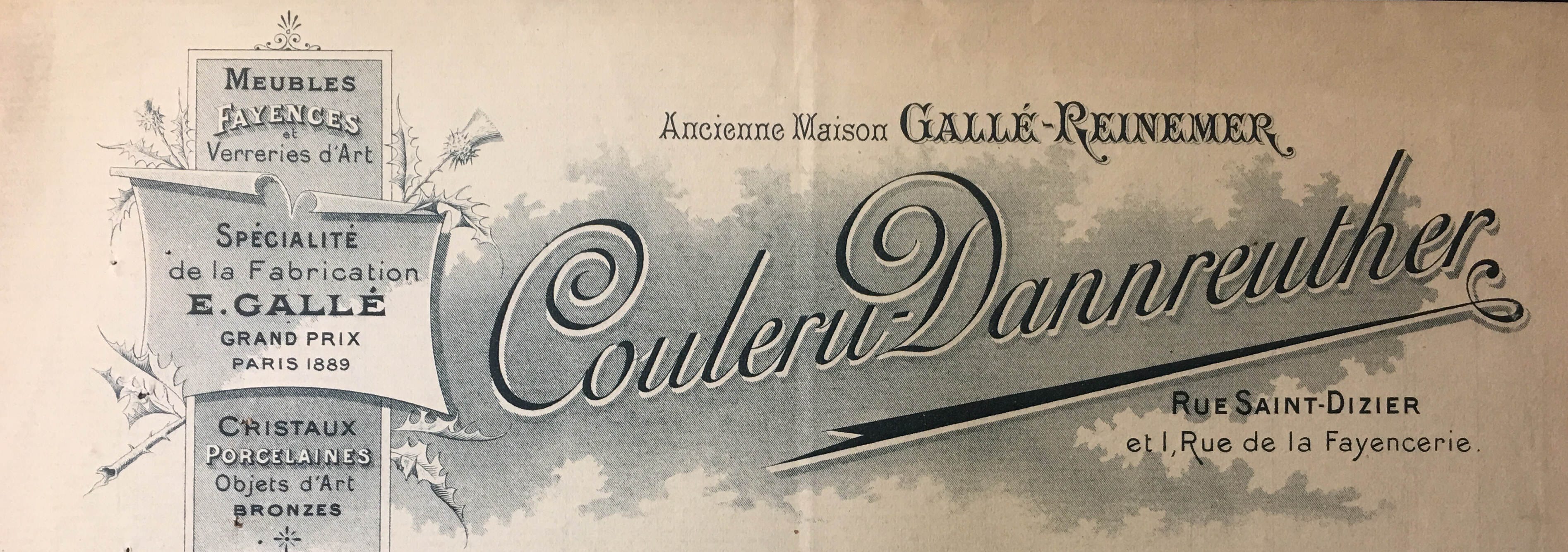 Understanding Gallé labels (II): Fake Gallé labels.