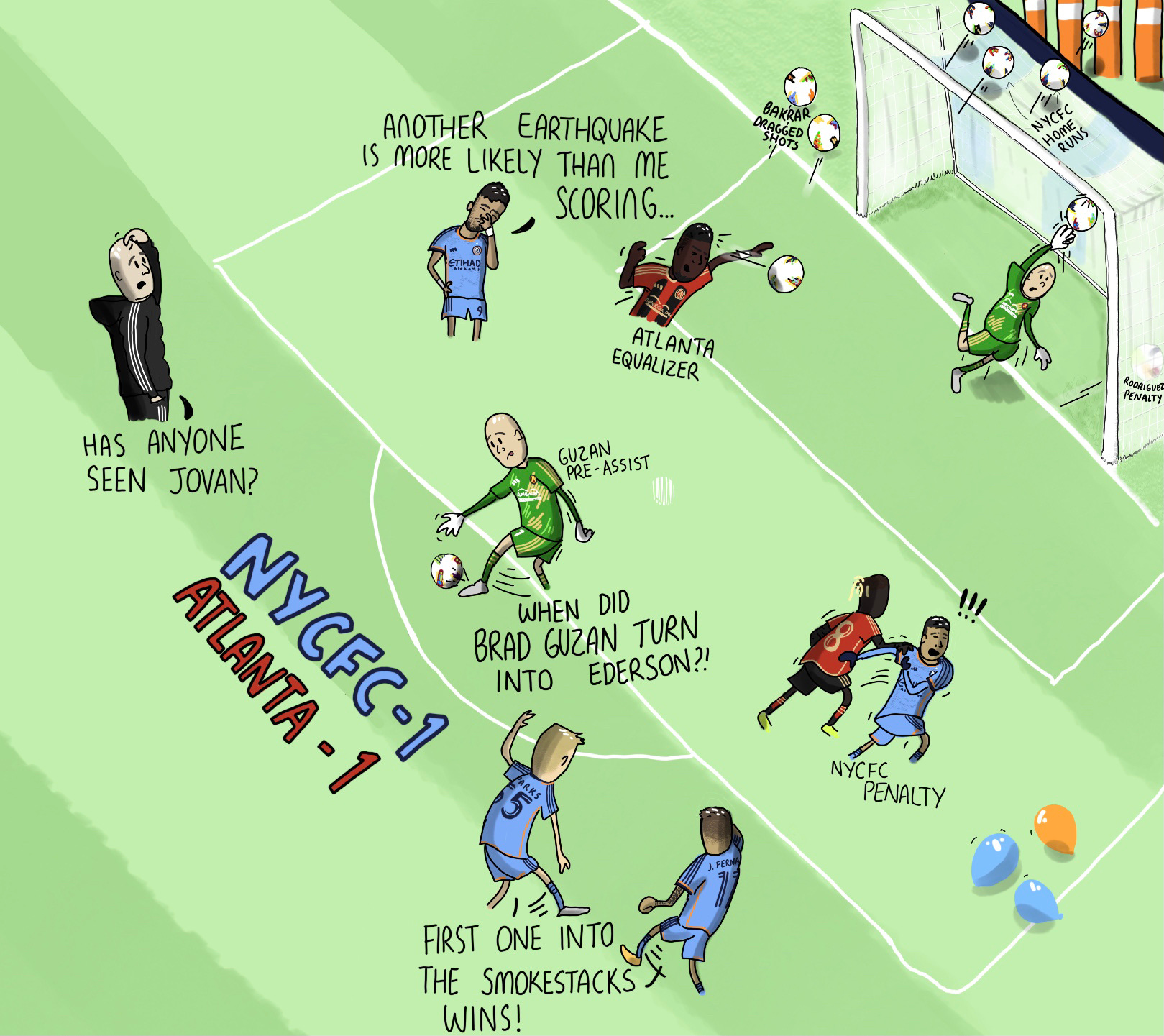 Match 7: "Has anyone seen Jovan?" - by Rory Kirke