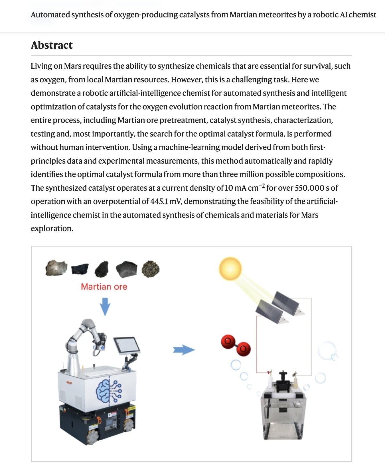 How AI Might help us Survive on Mars - by Michael Spencer