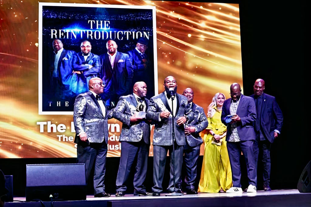 THE BROWN BOYZ WIN 2022 STELLAR AWARD FOR QUARTET OF THE YEAR