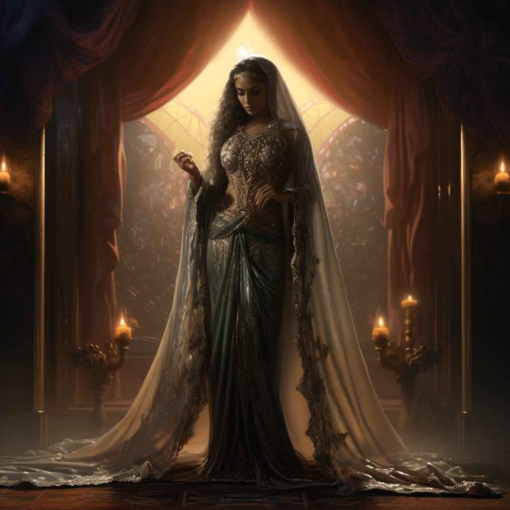 The Story of the Ghoul Bride - by Daniel W. Davison