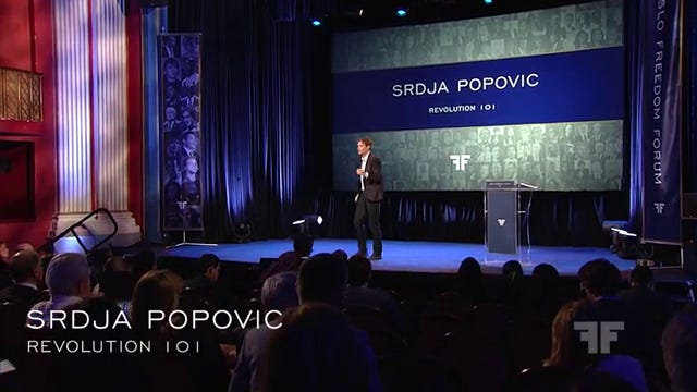 Srdja Popovic - Global Mercenary On Behalf of Colour Revolution