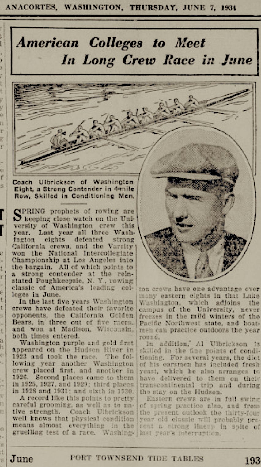 Don Hume: Rowing Through the Great Depression | Anacortes, WA