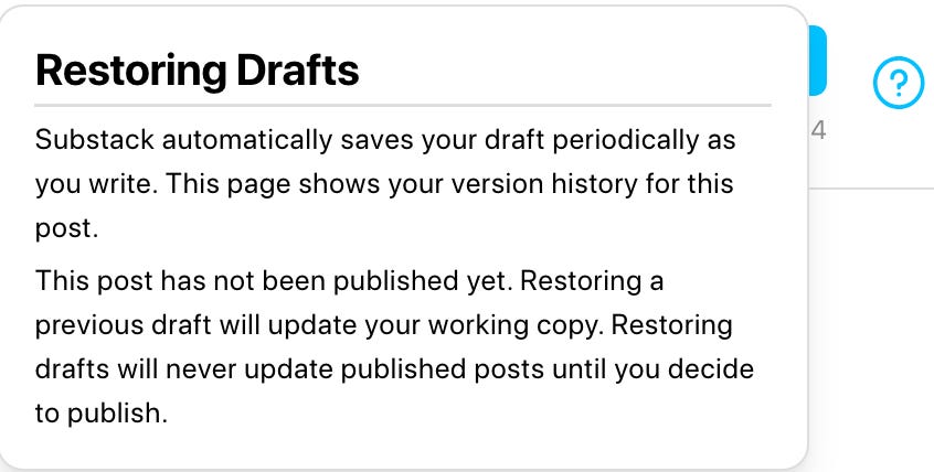 Unlocking the Past: Restoring Earlier Versions of Your Document Online.