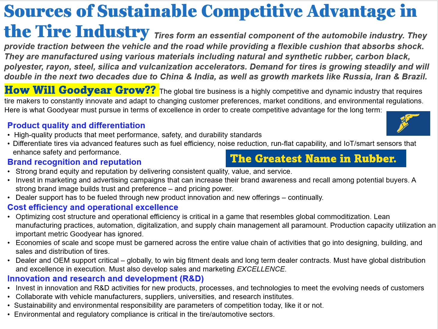 What Will Happen to Goodyear? - by John L. Chapman