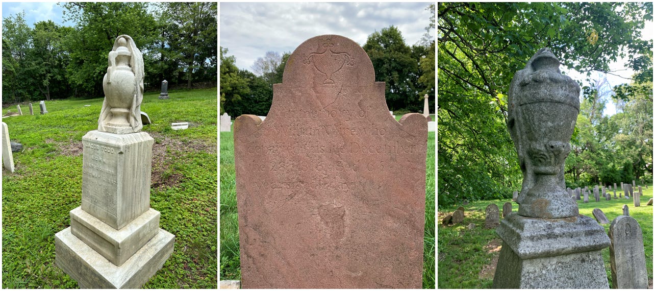 A Guide to Common Headstone Symbols - by Katie Calautti